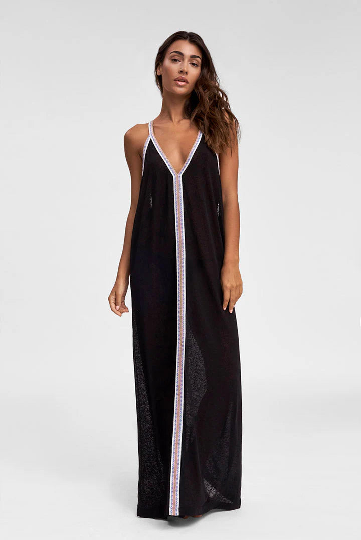 Inca Sundress Black/ White | Pitusa | Peek